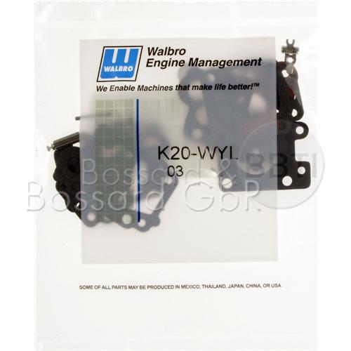 Vergaserreparatursatz - ersetzt K20-WYL - WALBRO